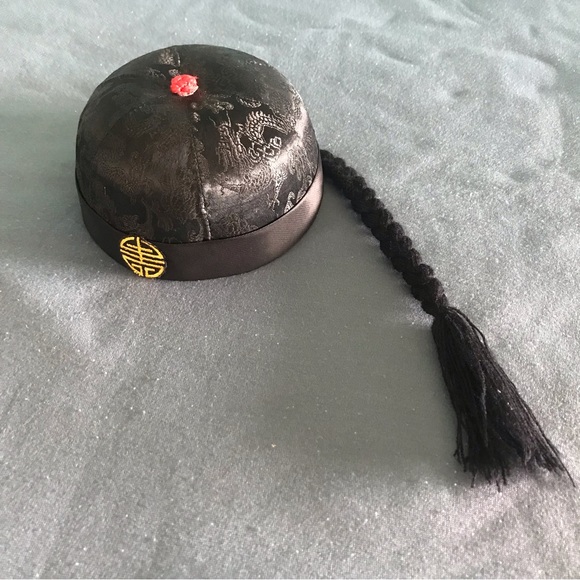 Accessories | Men Ancient Chinese Royal Emperor Hat Skull Caps Beanie ...